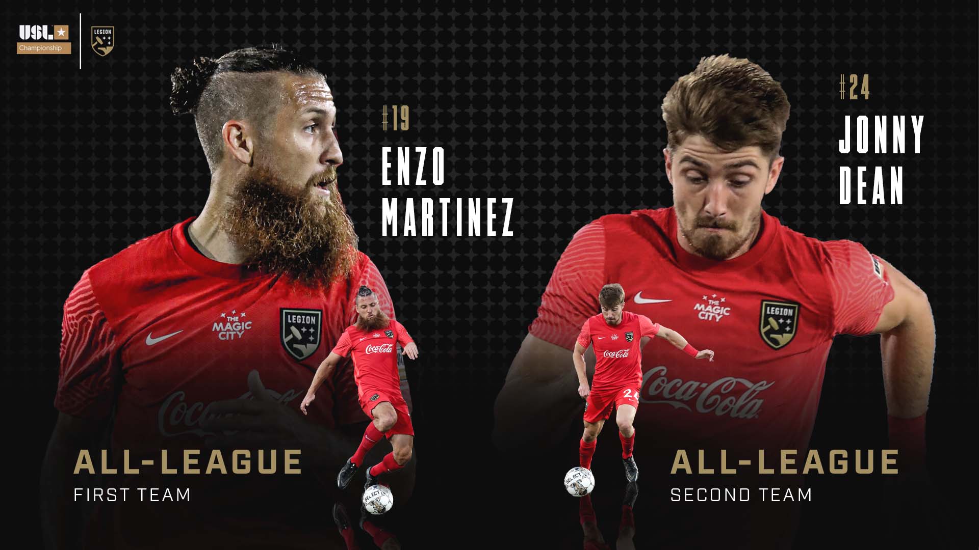 Martinez, Dean Named to USL Championship All-League Teams - Birmingham ...