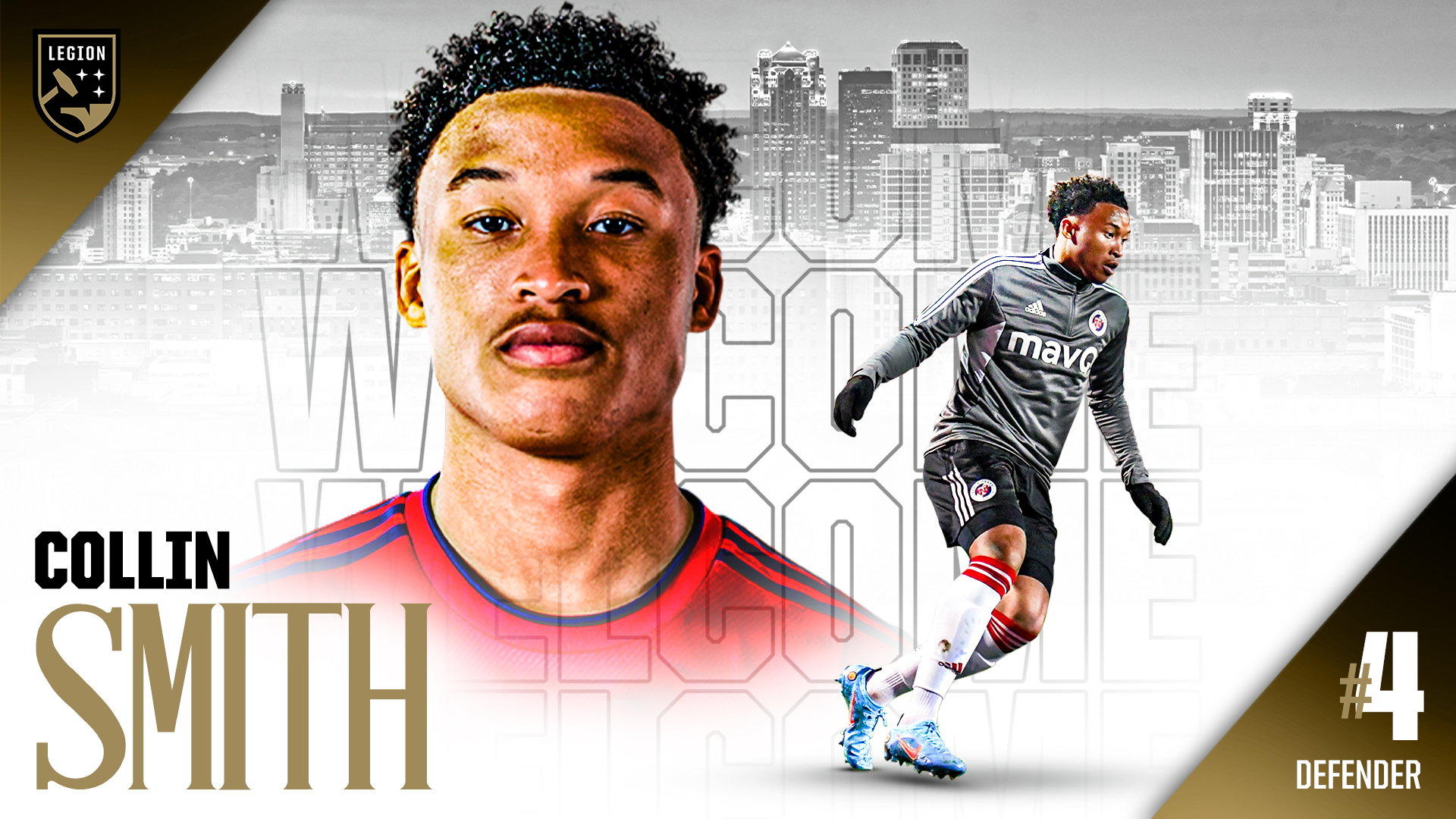Defender Collin Smith Joins Legion FC - Birmingham Legion FC