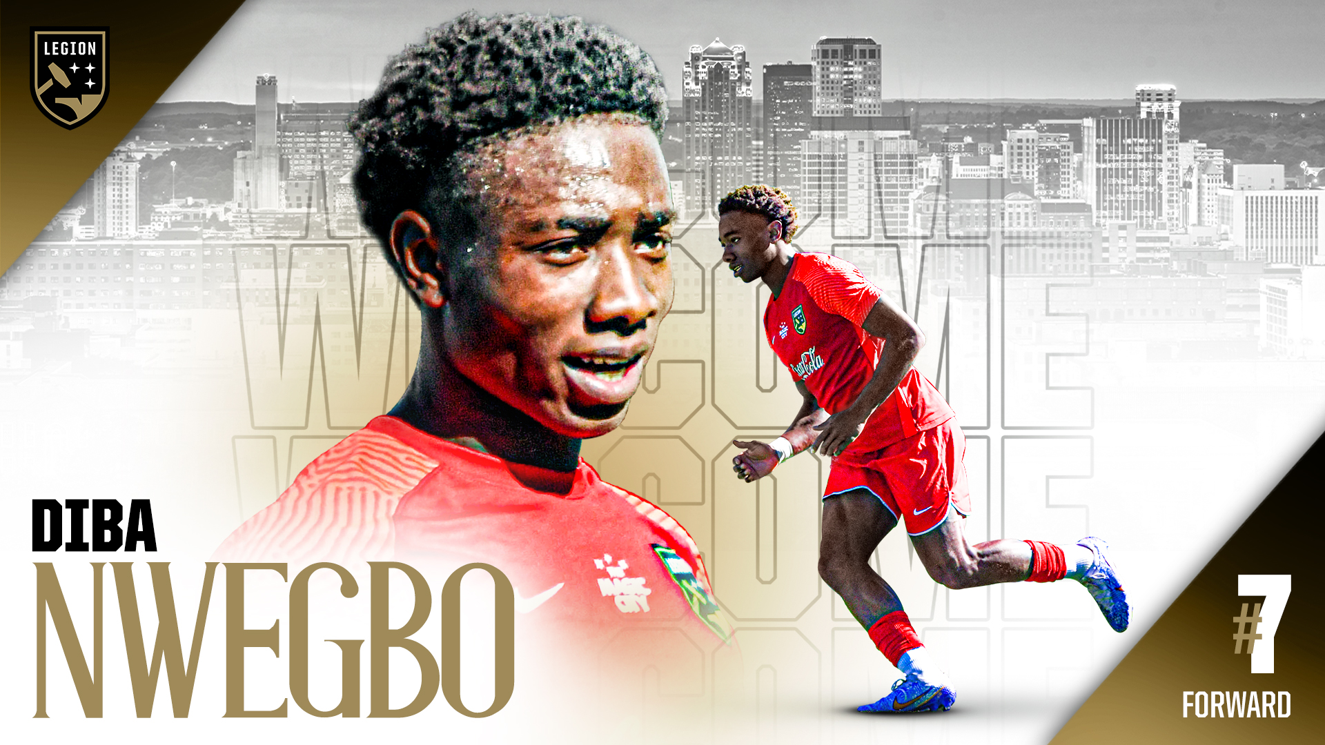 Legion FC Signs Local Forward Diba Nwegbo - Birmingham Legion FC