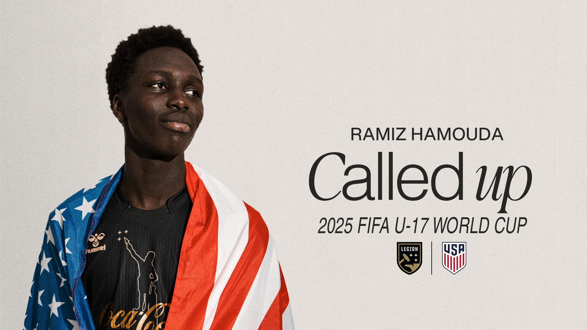 World Cup Bound: Hamouda Earns USA U-17 Selection - Birmingham Legion FC